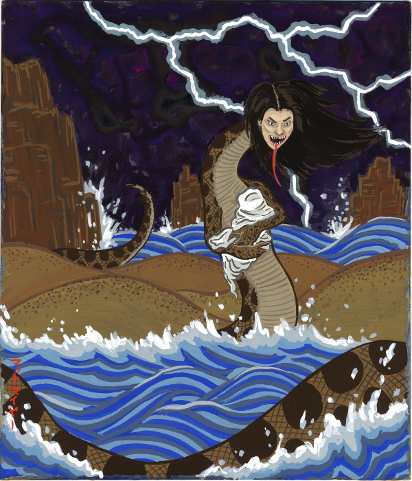 A-Yokai-A-Day: Nure-onna | Matthew Meyer