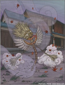 A-Yokai-A-Day: Hahakigami | MatthewMeyer.net