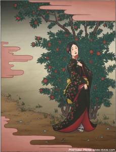 A-Yokai-A-Day: Furutsubaki no Rei | MatthewMeyer.net