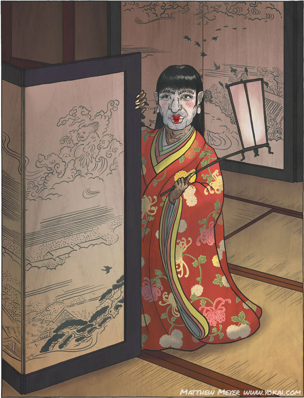 A-Yokai-A-Day: Ōkaburo | Matthew Meyer