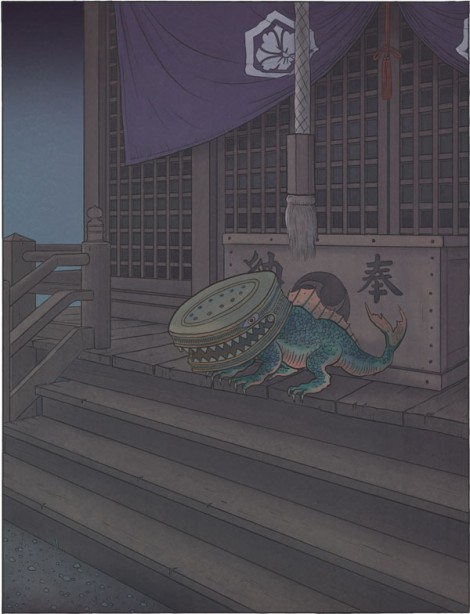 A-Yokai-A-Day: Waniguchi | MatthewMeyer.net