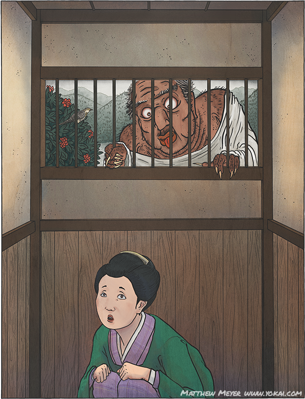 A-Yokai-A-Day: Kanbari nyūdō | MatthewMeyer.net