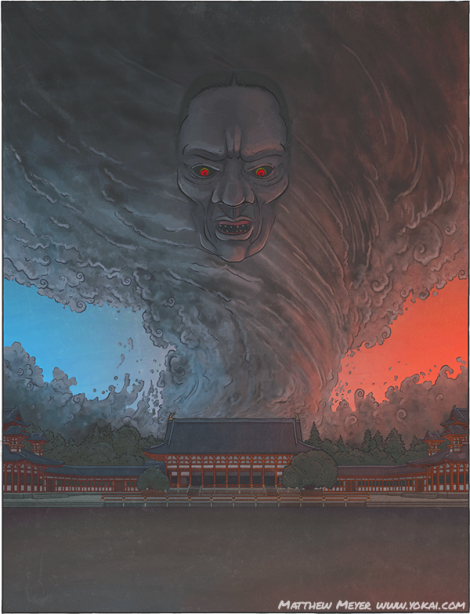 A-Yokai-A-Day: Tatarigami | MatthewMeyer.net