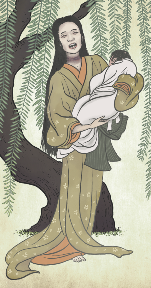 A-Yokai-A-Day: Yanagi onna | MatthewMeyer.net