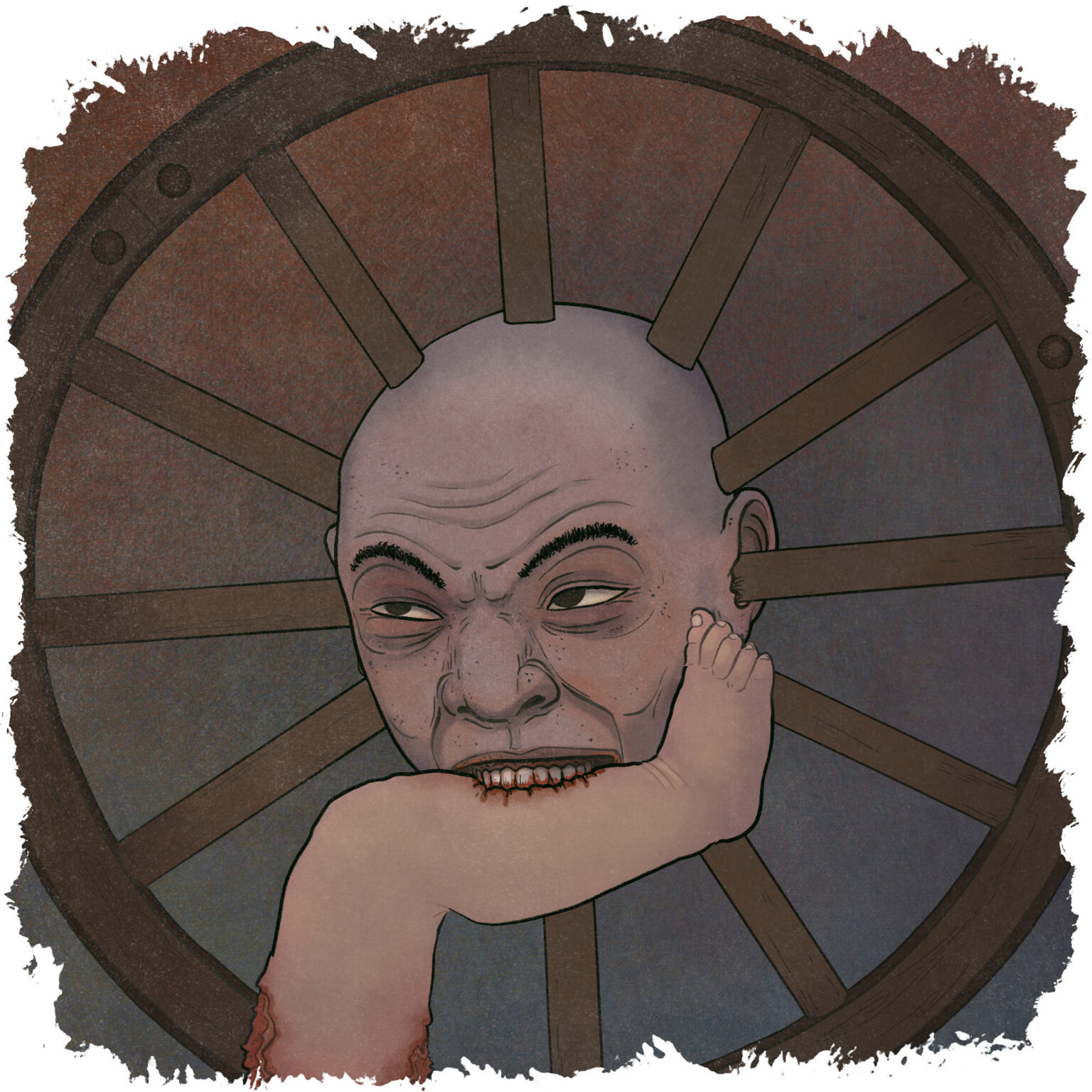 A-Yokai-A-Day: The Katawaguruma of Higashinotōin, Kyōto | MatthewMeyer.net