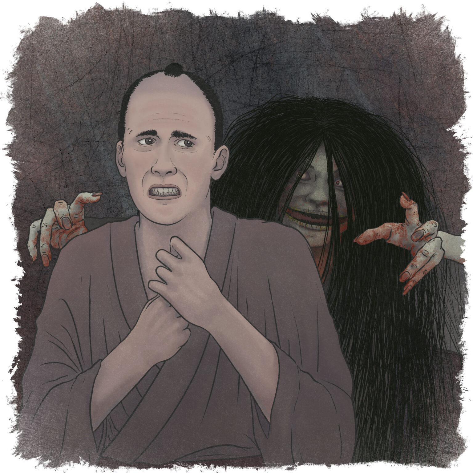 A-Yokai-A-Day: The Onryō of Abe Sōbei’s Wife | MatthewMeyer.net